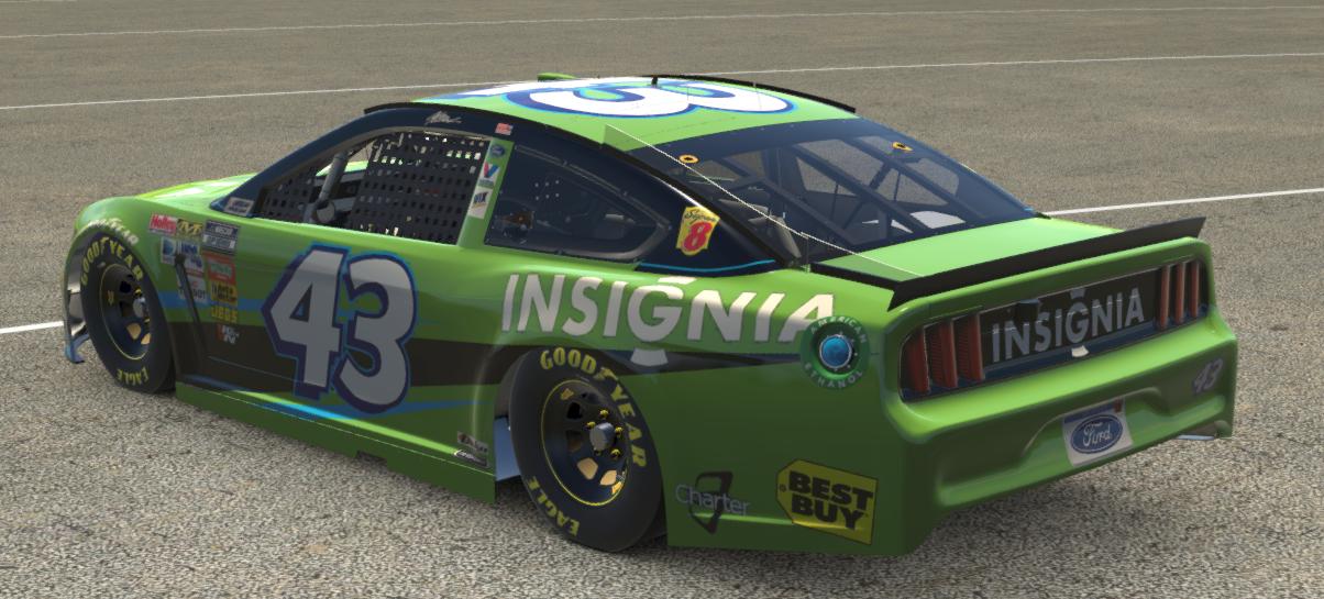 AJ Allmendinger 2010 Insignia Mustang by Jack Lauer - Trading Paints