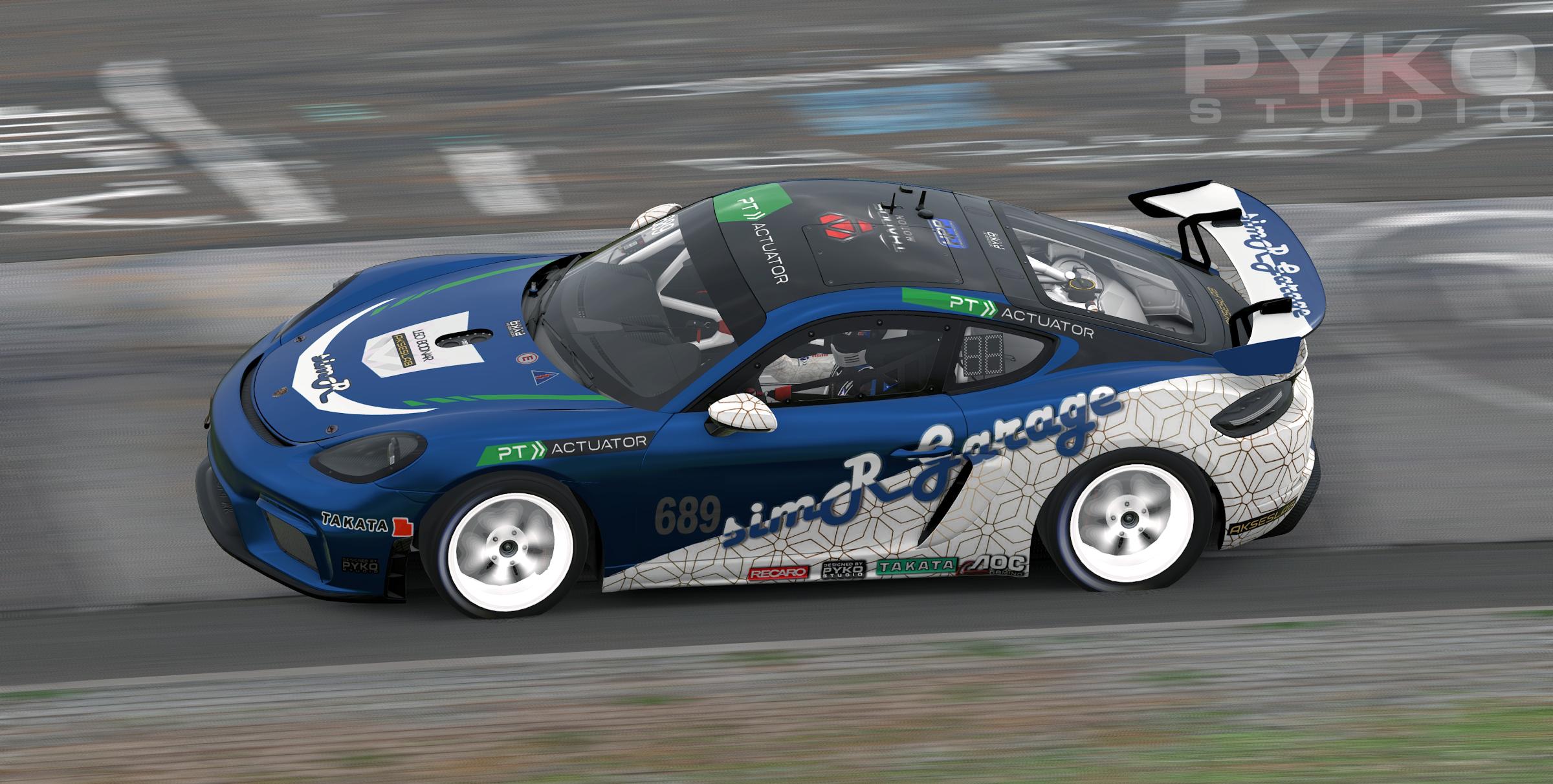 SimR Garage Cayman GT4 by Syaiful Ariffin - Trading Paints