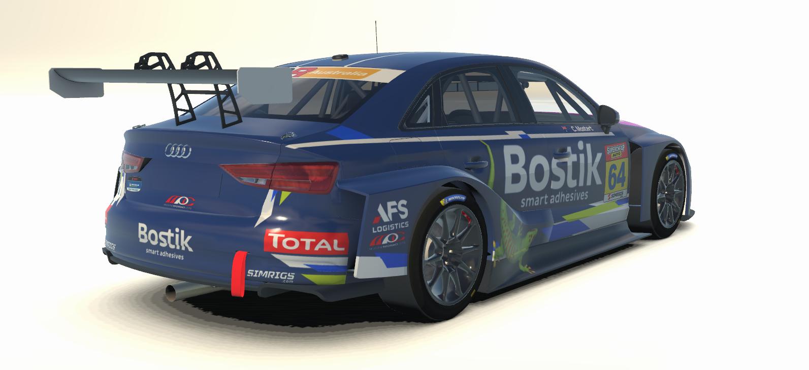 Chaz Mostert TCR by Sam D. - Trading Paints