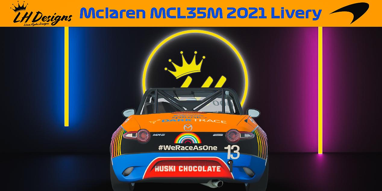 McLaren MCL35M 2021 - Mazda Livery by Liam H. - Trading Paints