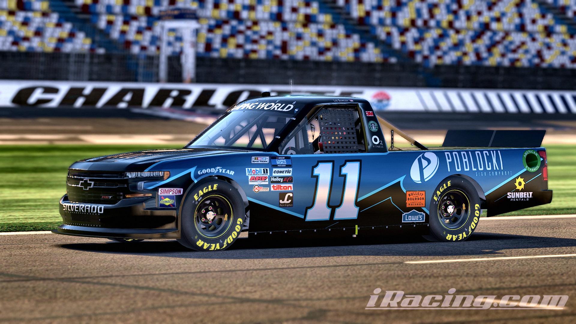 Lee Dawson 2021 Poblocki Signs Silverado by Jonah Colbert - Trading Paints