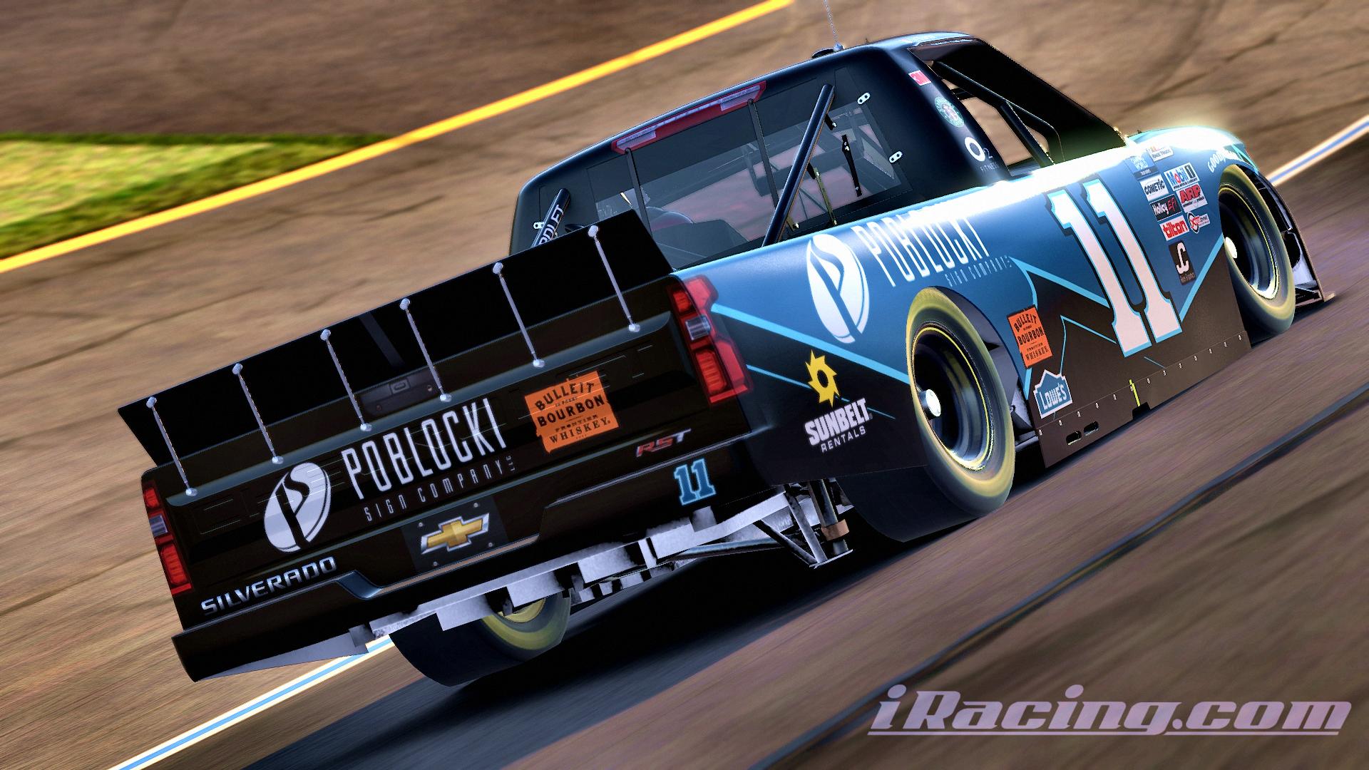 Lee Dawson 2021 Poblocki Signs Silverado by Jonah Colbert - Trading Paints