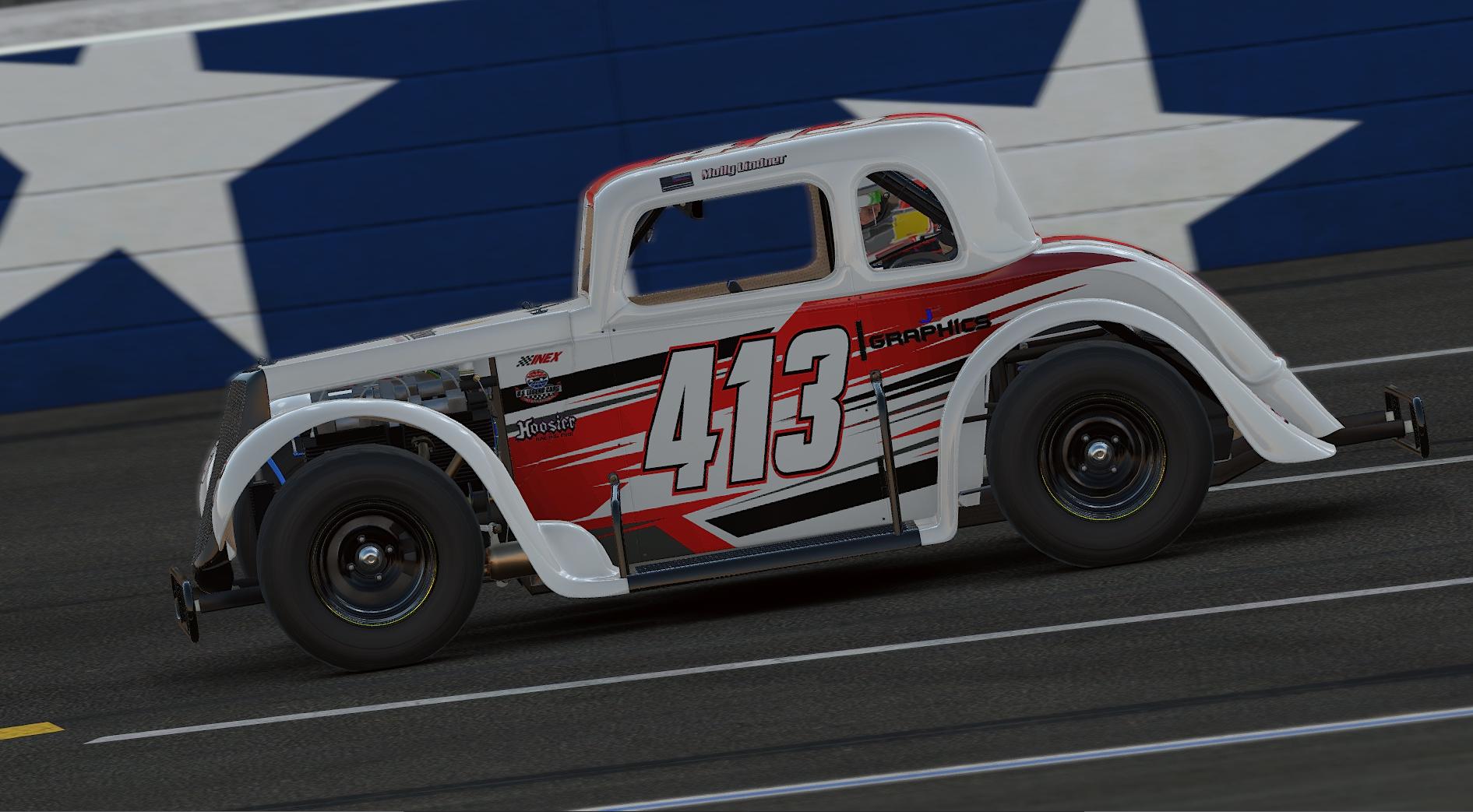 Molly Lindner Legend Car by Joseph Costello - Trading Paints