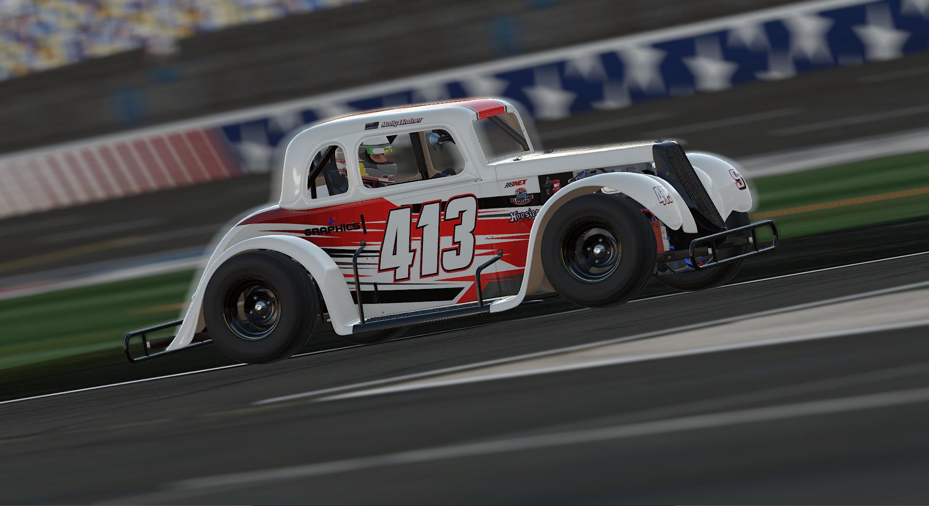 Molly Lindner Legend Car by Joseph Costello - Trading Paints