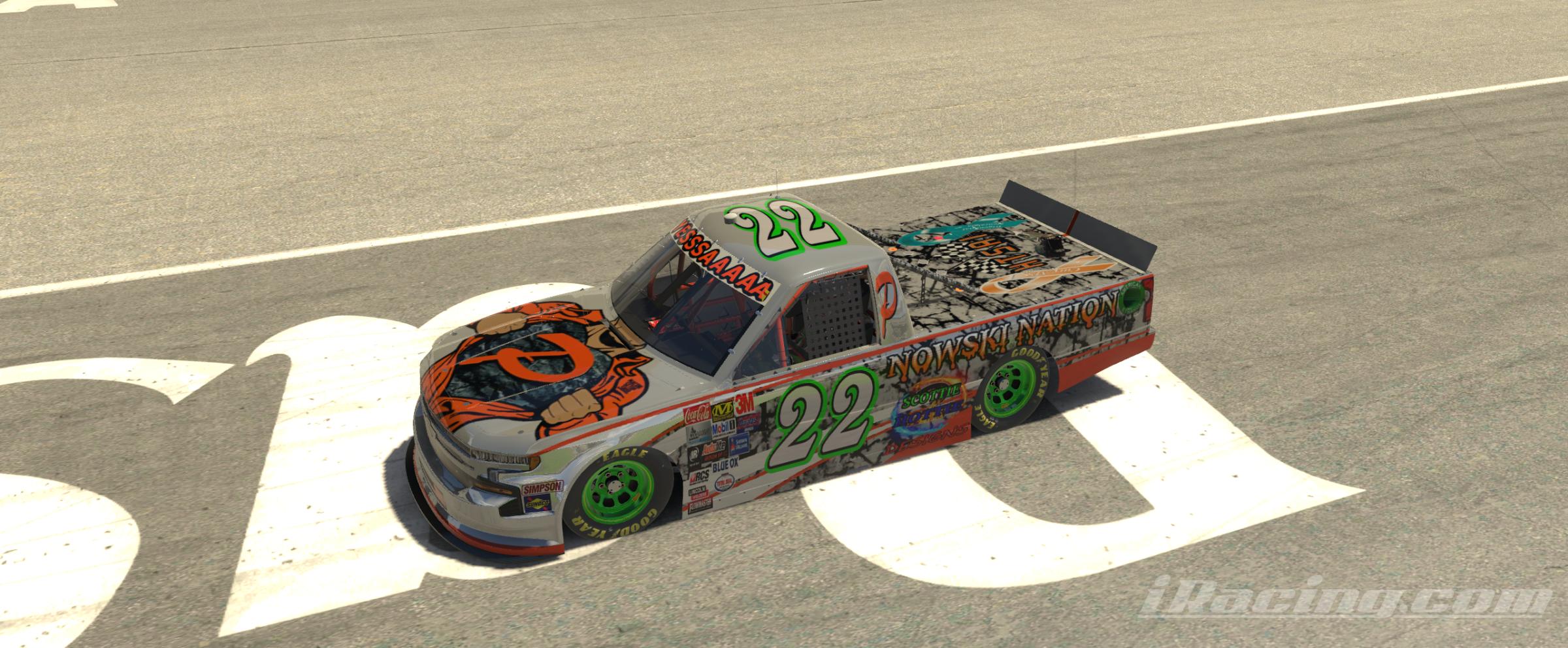 PUDGE TRUCK CHROME by Scott Snodgrass - Trading Paints