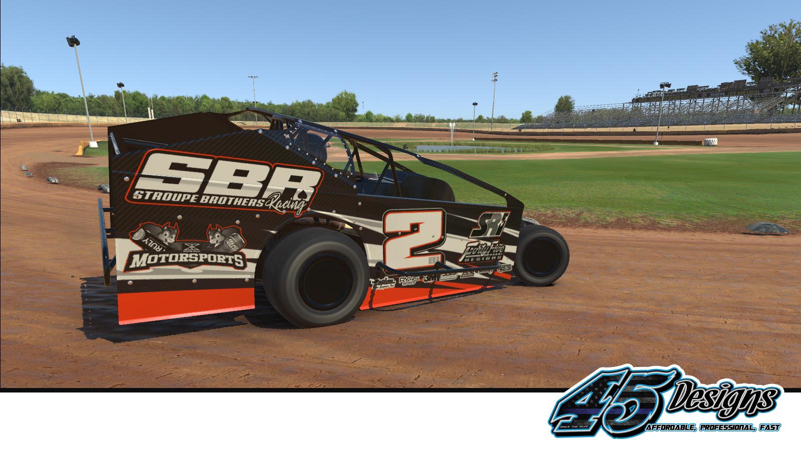 2021 Zach Stroupe - Dirt Big Block Modified (Florescent Red) by Zach ...