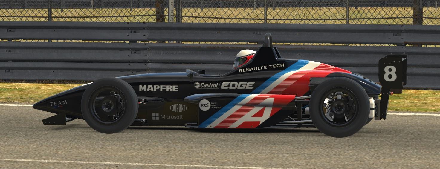 Skip Baber Alpine - Alonso by Jonathan Molina P - Trading Paints