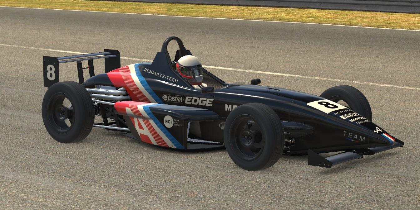 Skip Baber Alpine - Alonso by Jonathan Molina P - Trading Paints