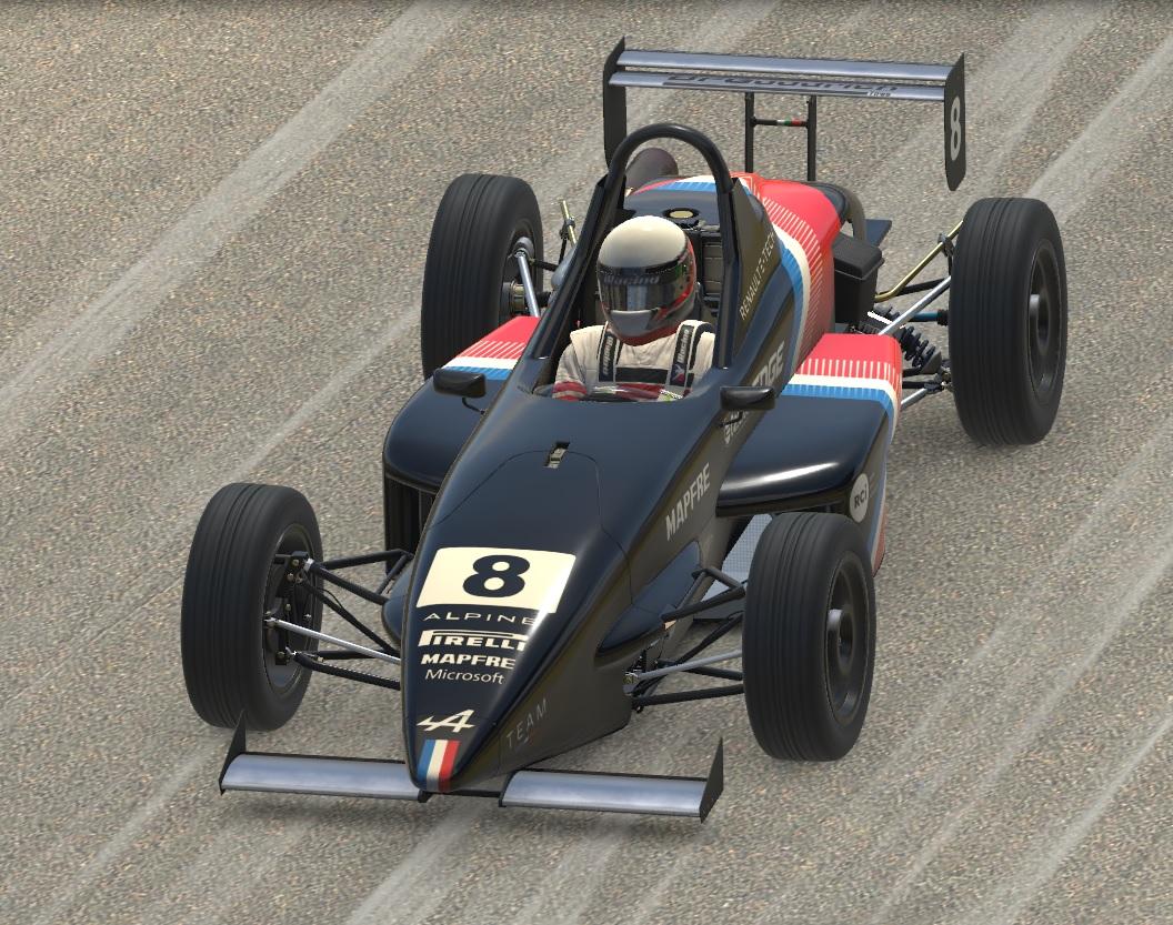 Skip Baber Alpine - Alonso by Jonathan Molina P - Trading Paints