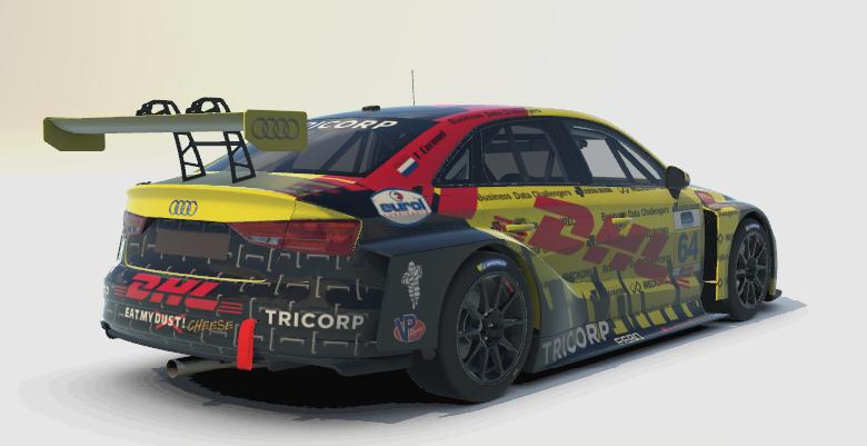 Audi RS3 LMS Tom Coronel 2021 by Bink de Jong - Trading Paints