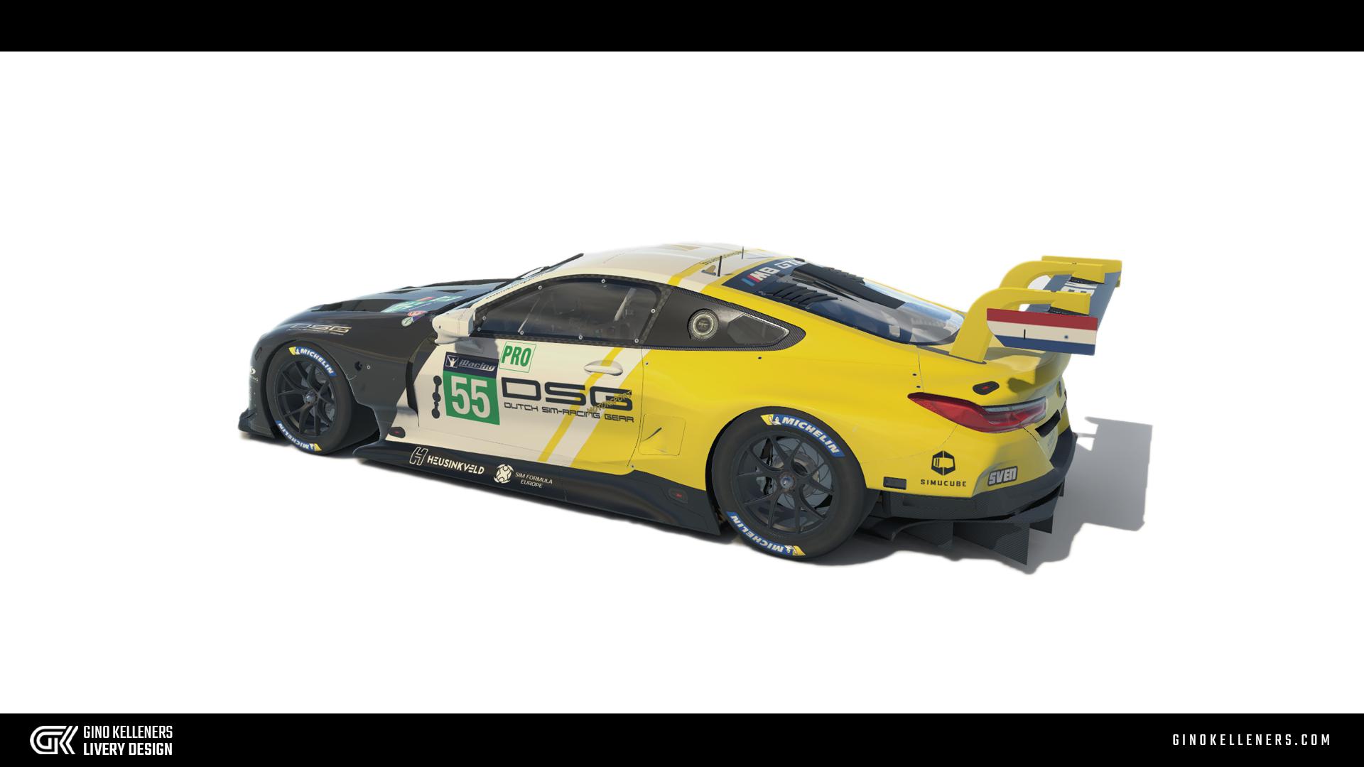 BMW M8 GTE Livery - Sven by Gino Kelleners - Trading Paints