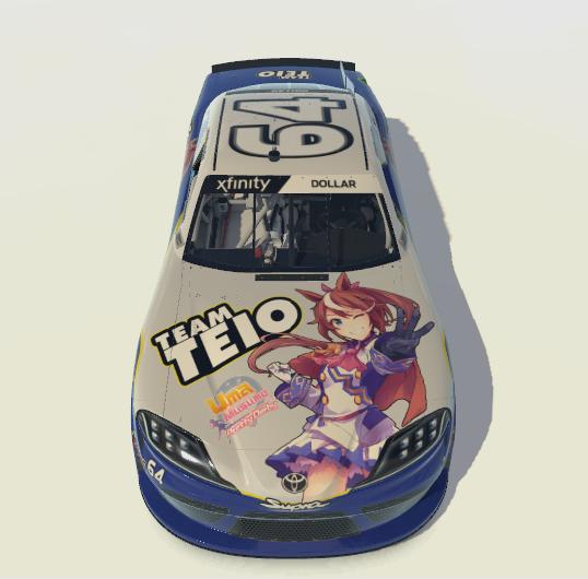 Teio TOMs Pretty Derby Xfinity Toyota Supra by Brandon D. - Trading Paints