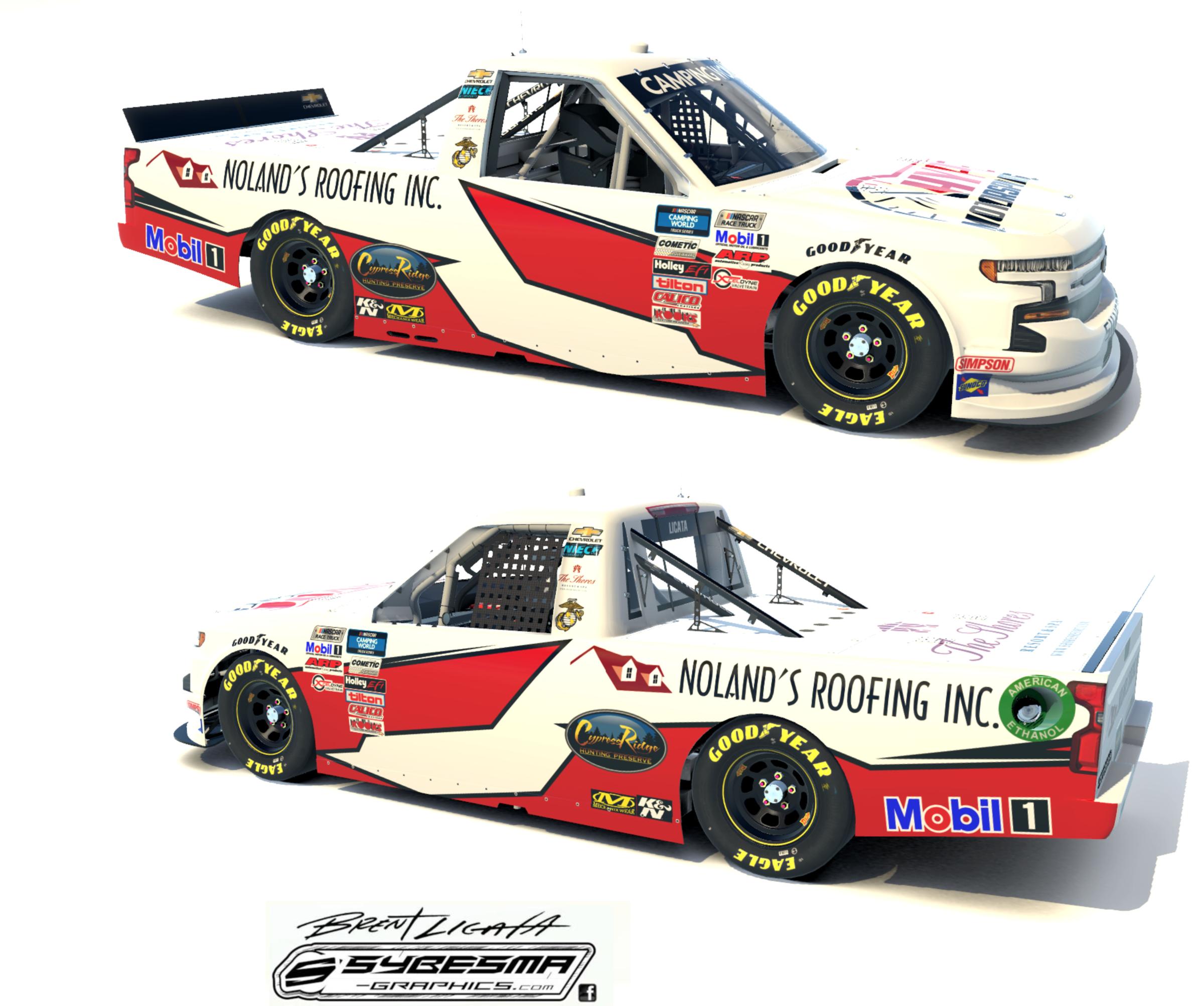 NCWTS Nolands Roofing Jett Nolan Niece Motorsports 2021 by Brent ...