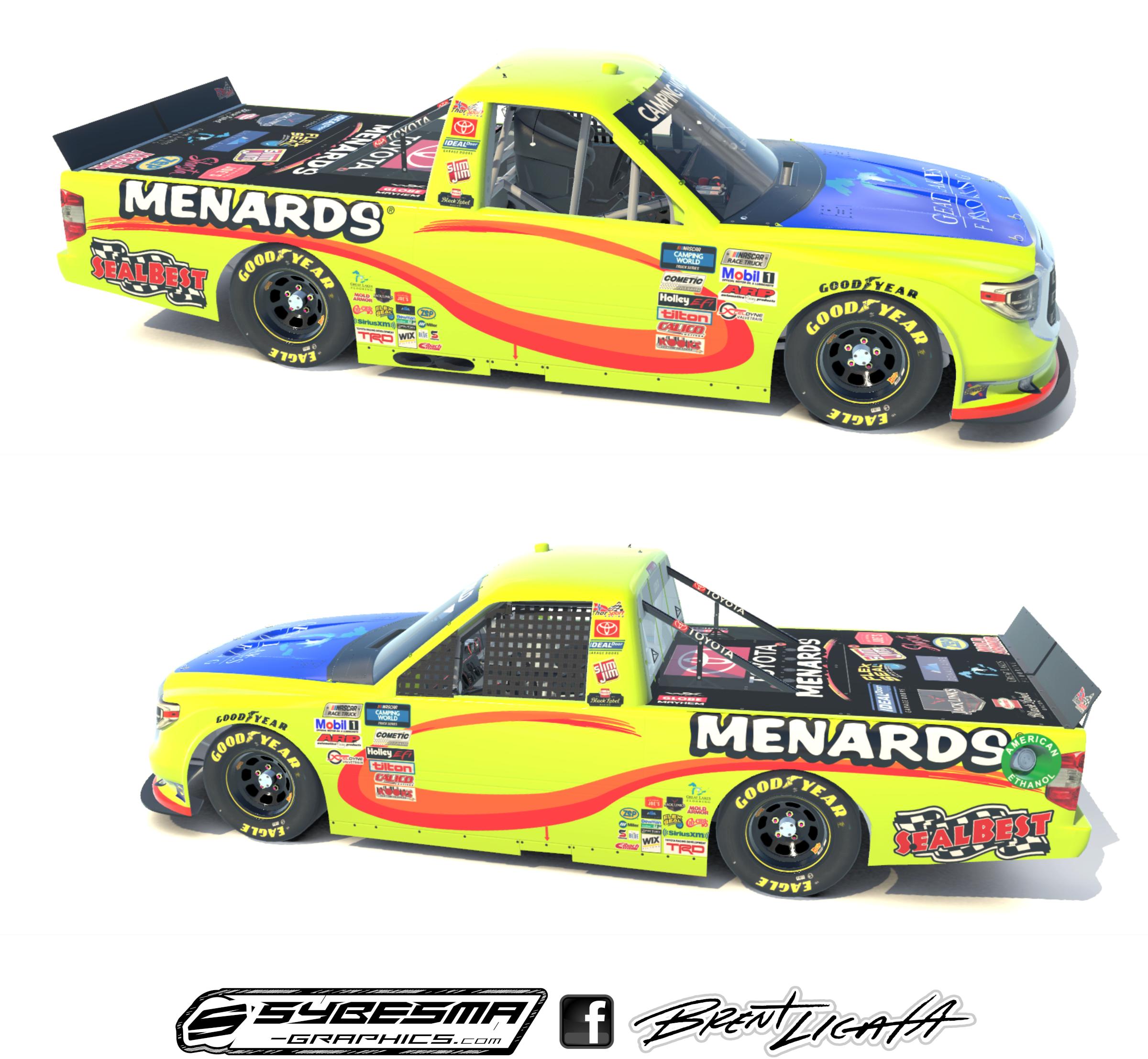 NCWTS Menards Great Lakes Matt Crafton Thorsport Racing 2021 by Brent ...