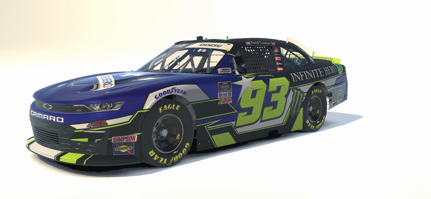 Infinite Hero Xfinity Chevy Camaro No # by Patrick Desaulnier - Trading ...