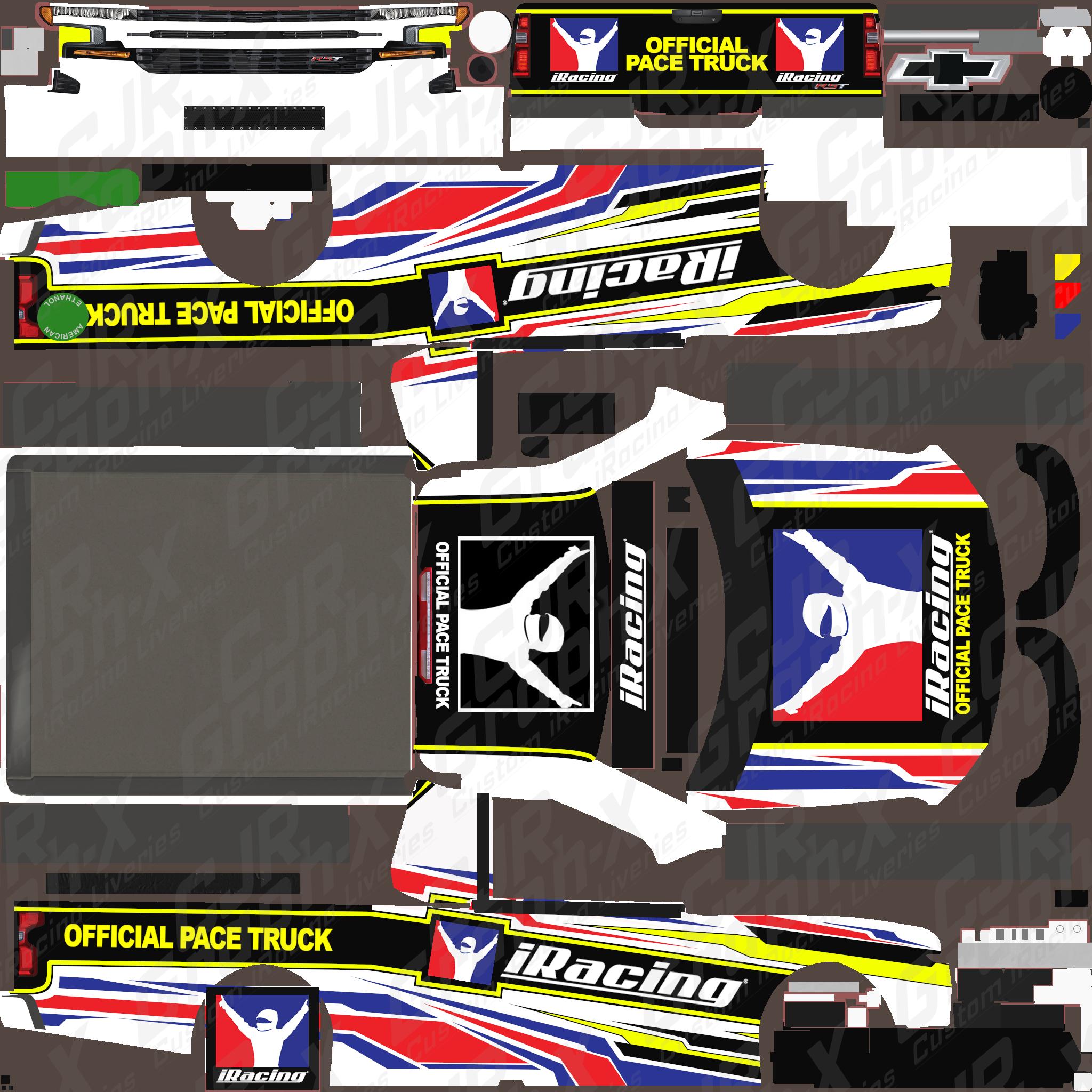 iRacing Pace Truck by Corey Rutherford - Trading Paints