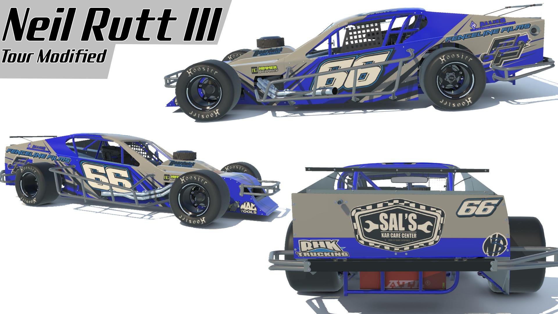 Neil Rutt III Custom Tour Modified by Thomas Capuano - Trading Paints