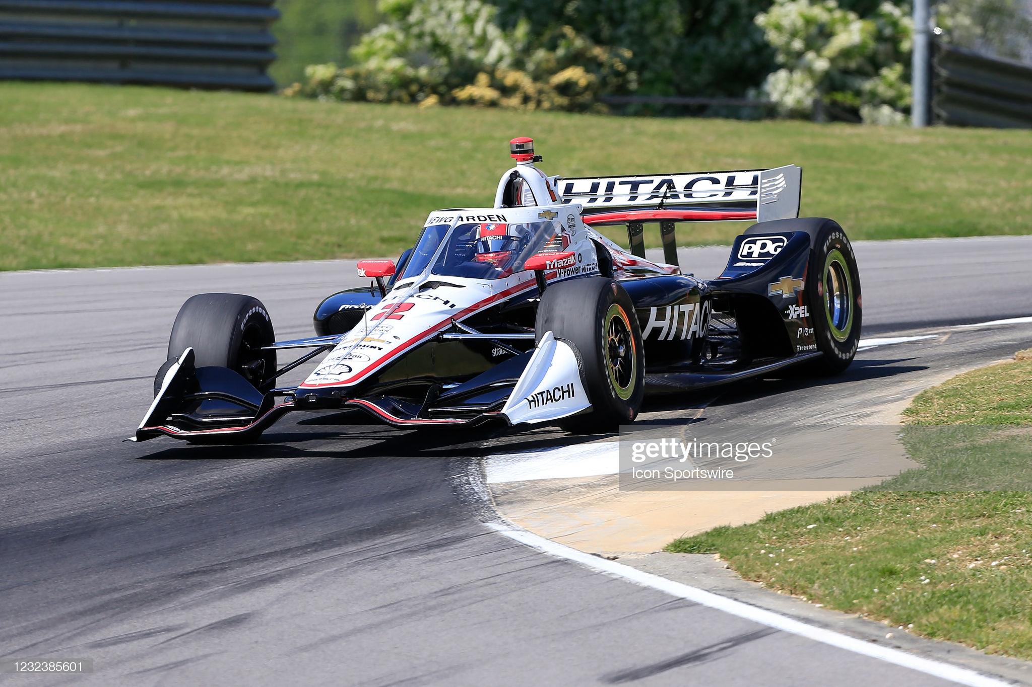 Josef Newgarden #2 Hitachi 2021 NTT Indycar Series With Custom Number ...