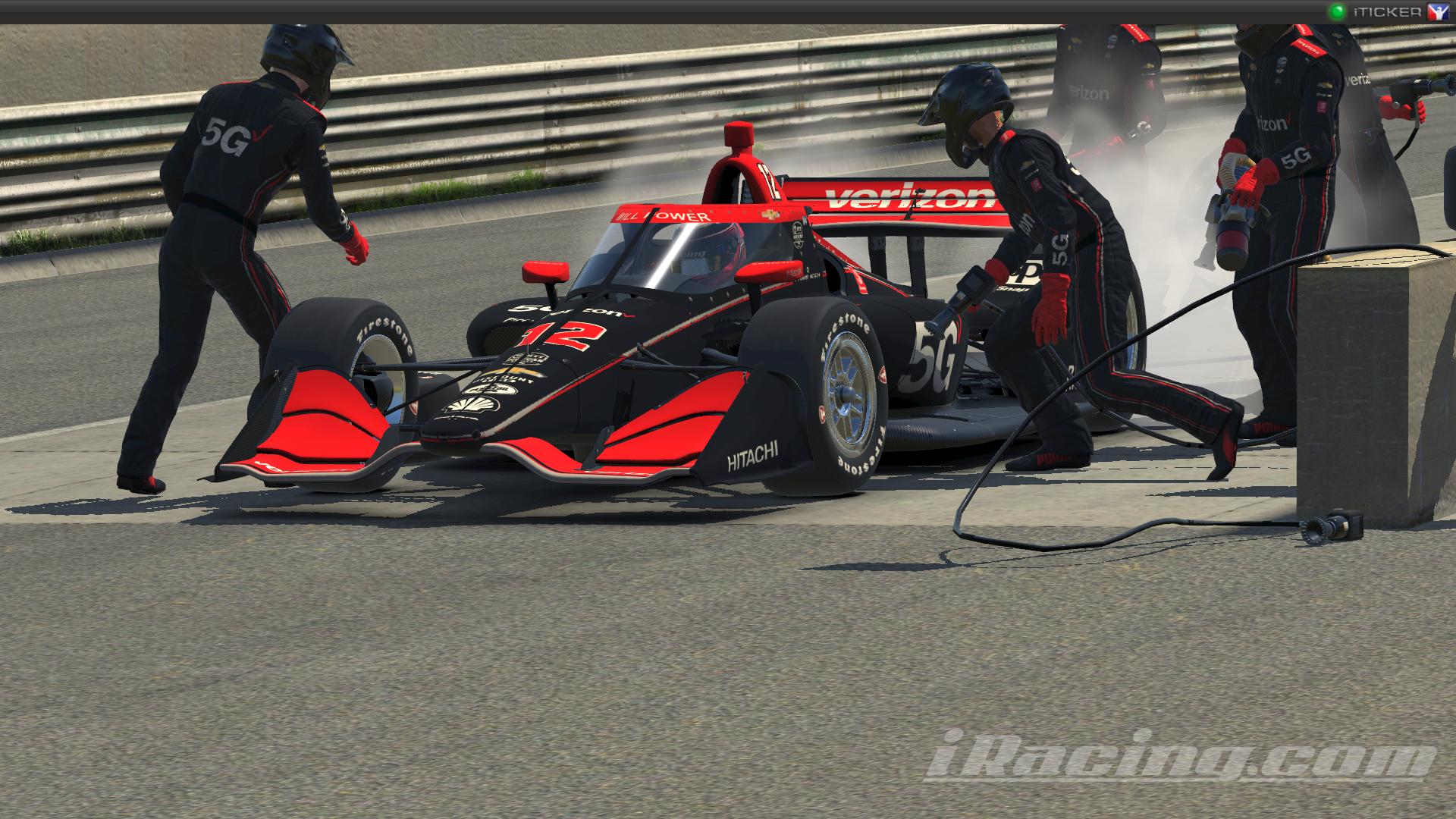 Will Power #12 Verizon 5G 2021 NTT Indycar Series by Ryan Broderick ...