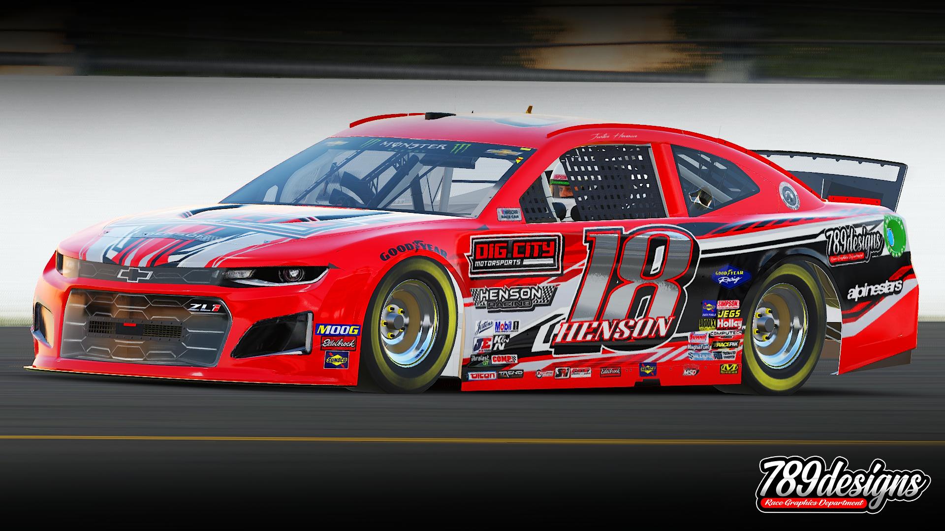 Justin Henson Chevrolet Camaro ZL1 by Garrett Marshall - Trading Paints