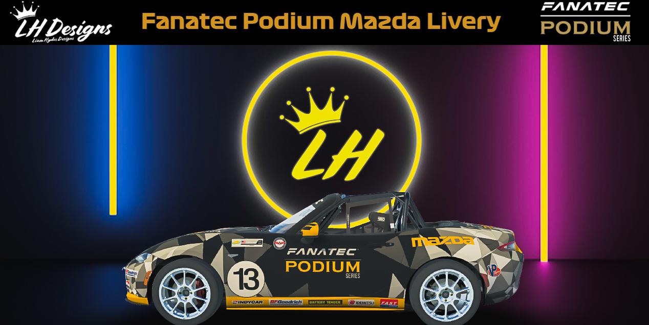 Fanatec Podium Mazda Livery by Liam H. - Trading Paints