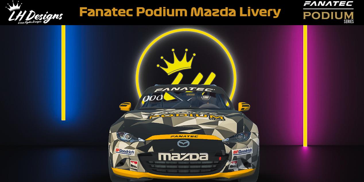 Fanatec Podium Mazda Livery by Liam H. - Trading Paints
