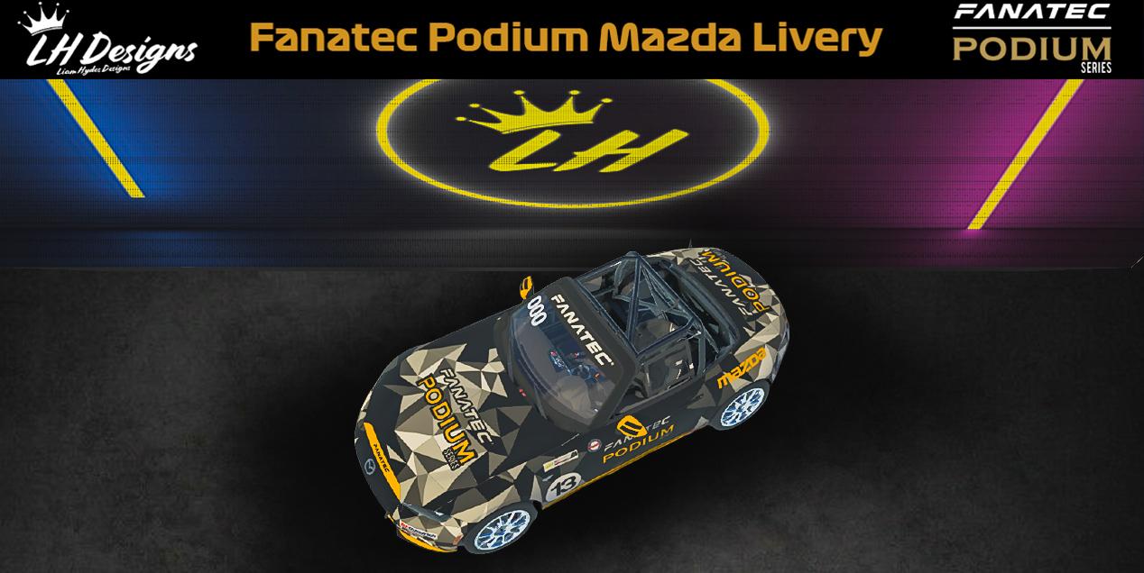 Fanatec Podium Mazda Livery by Liam H. - Trading Paints
