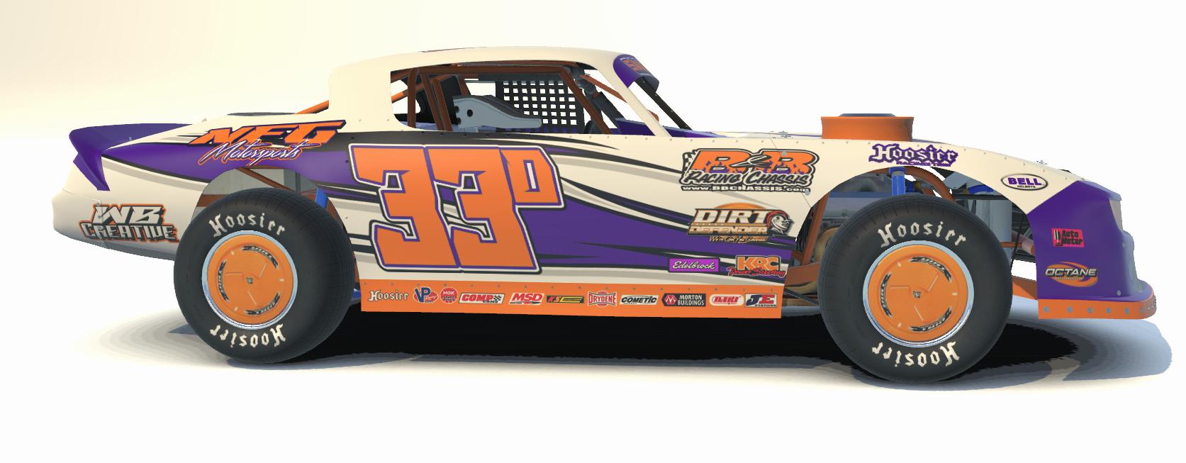 Dillon Simmons WHT ORN PUR DSS by Wade B. - Trading Paints