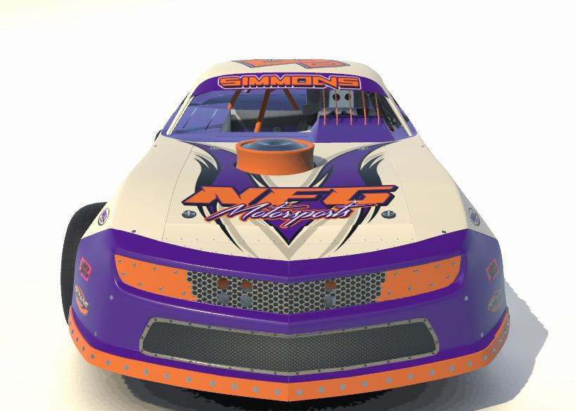 Dillon Simmons WHT ORN PUR DSS by Wade B. - Trading Paints