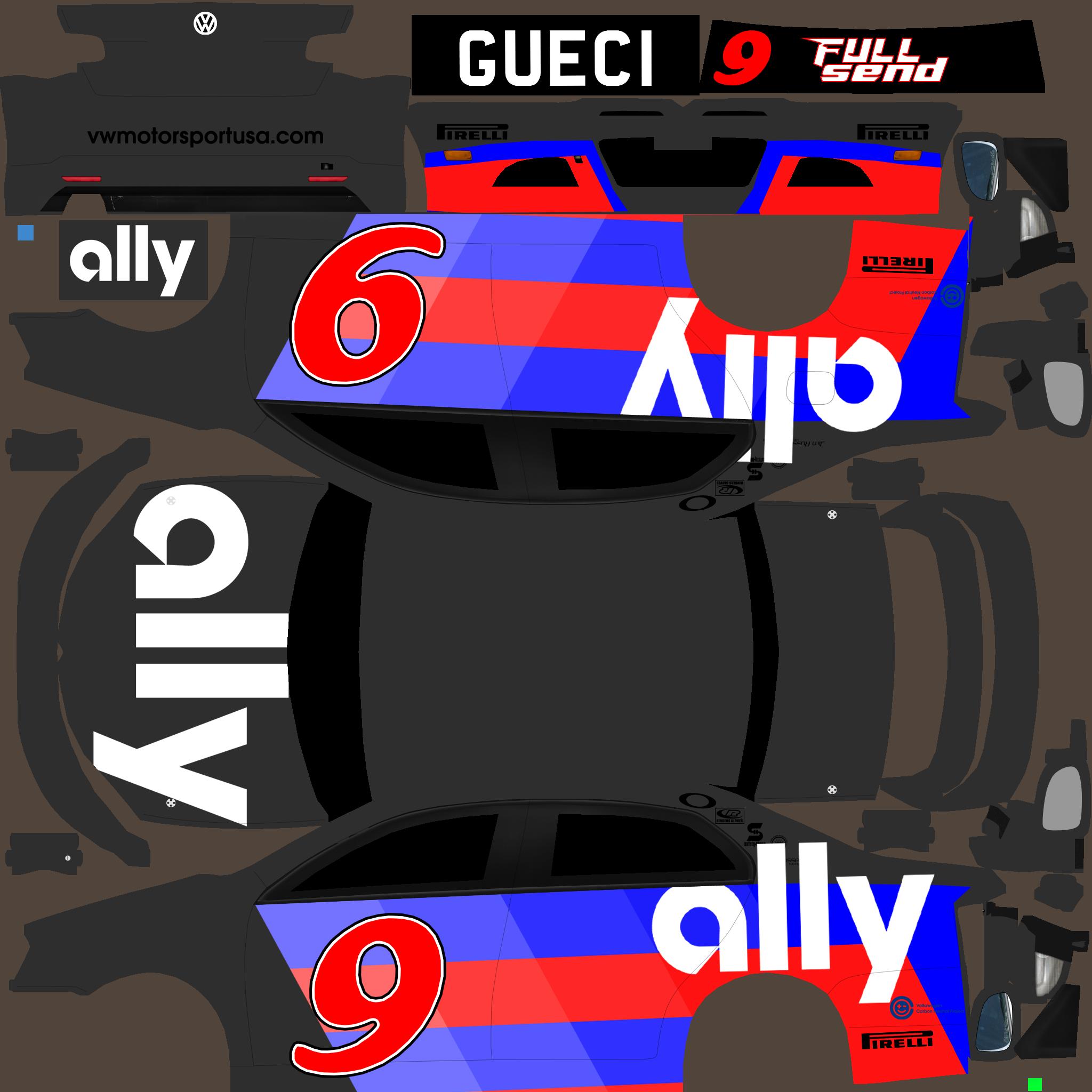 Vinc Full Send Tour by Russell Caney - Trading Paints