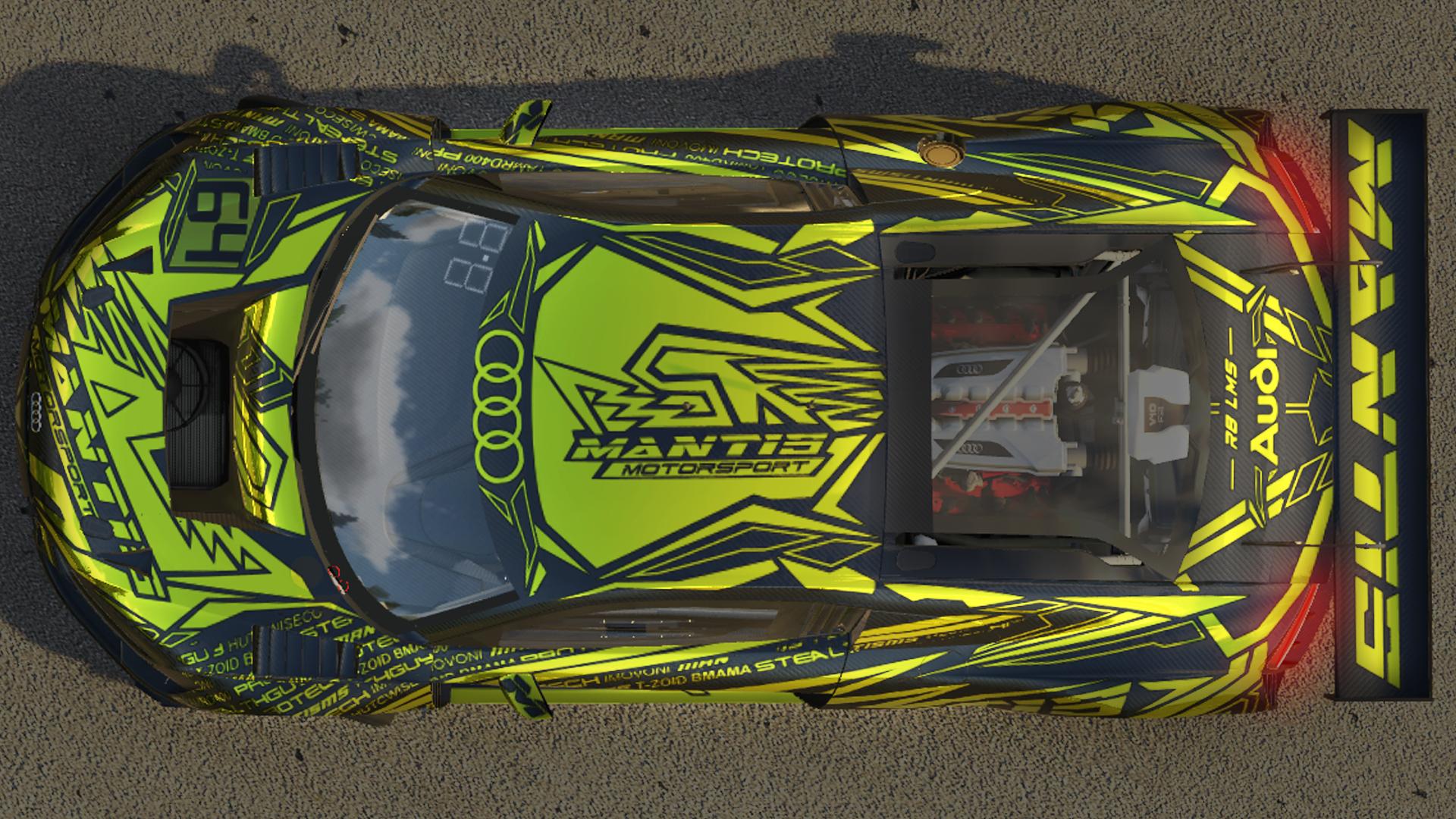 Audi R8 LMS GT3 GOLD LEAF CHROME by Kirk S. - Trading Paints