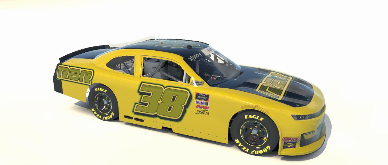 Travis Roma #38 RBR NXS Scheme by Brett Suggs - Trading Paints