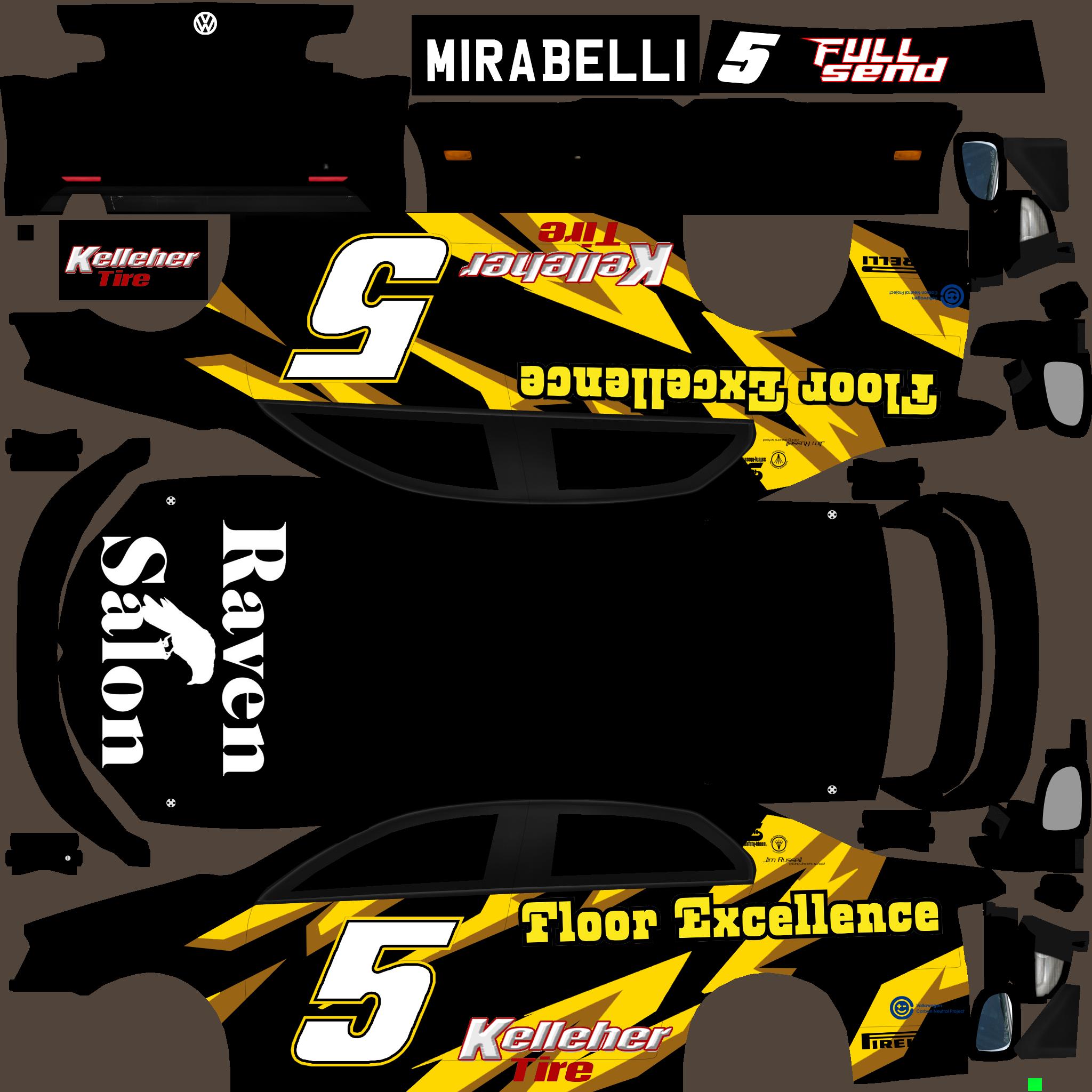 Mirabelli Full Send by Russell Caney - Trading Paints