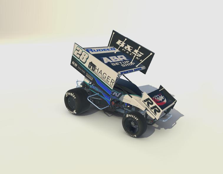 Crum Rudeen Sprint by Hunter Crum - Trading Paints