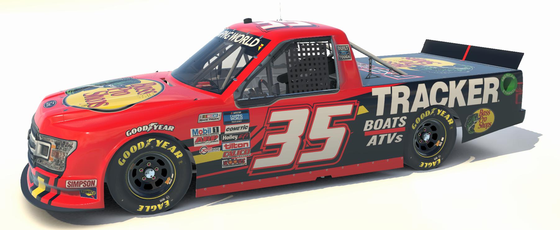 Fictional 2022 Bass Pro Shops Go-Fas Racing F150 (NO #s) by Manix ...