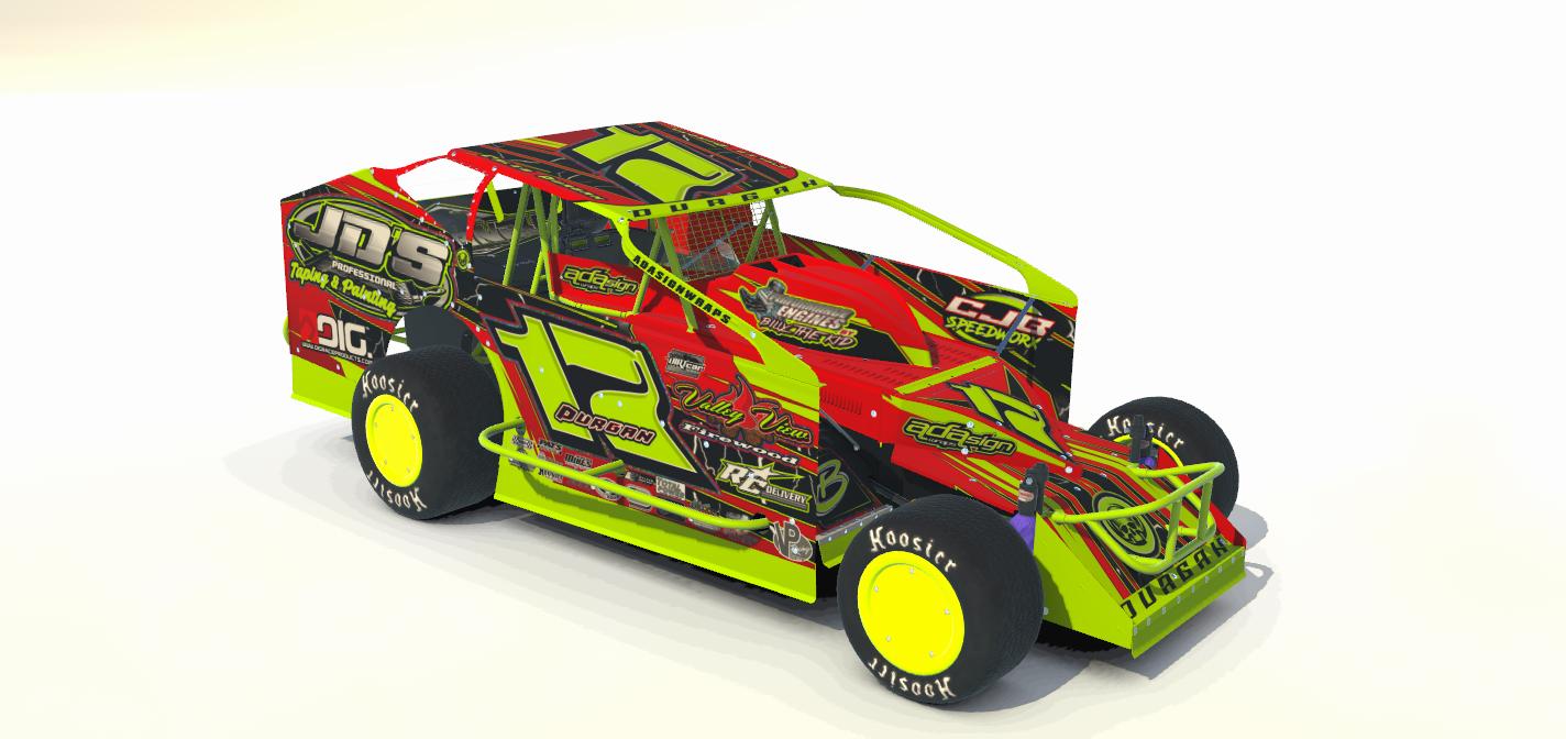 Caleb Durgan Dirt Modified 2021 (Adasign Wraps) Mahaney Esports by John ...