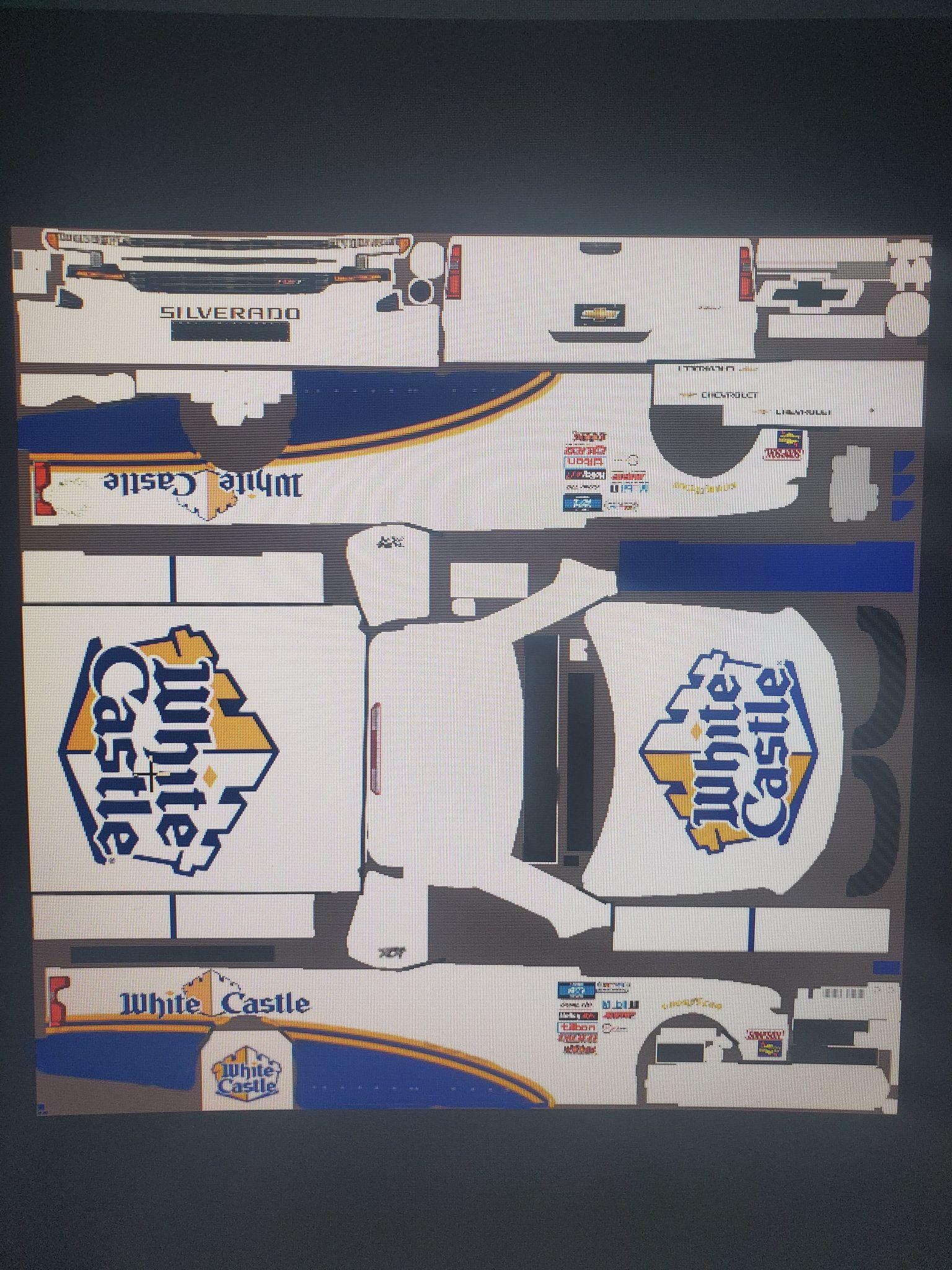 white castle truck by Josh Oswald - Trading Paints