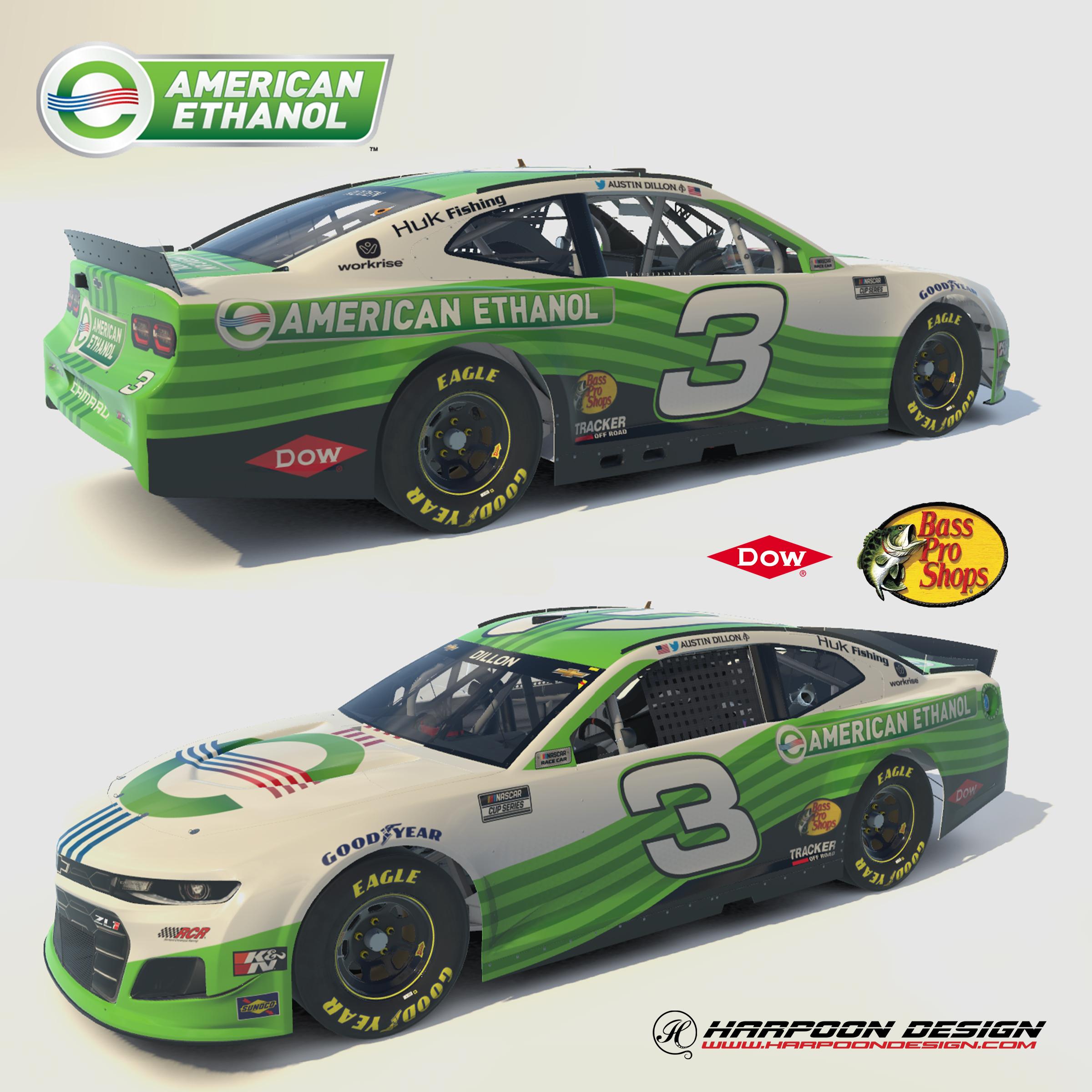 2021 Austin Dillon American Ethanol Camaro by Brantley Roden - Trading ...