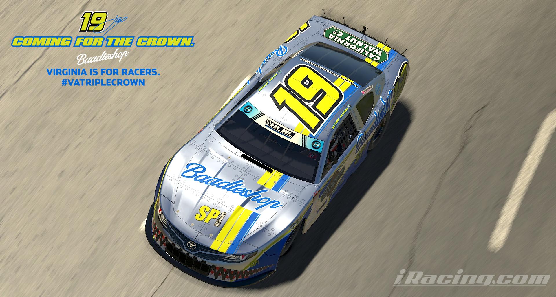 Jaxson Hartman Virginia Triple Crown by Dylan J. Baadte - Trading Paints