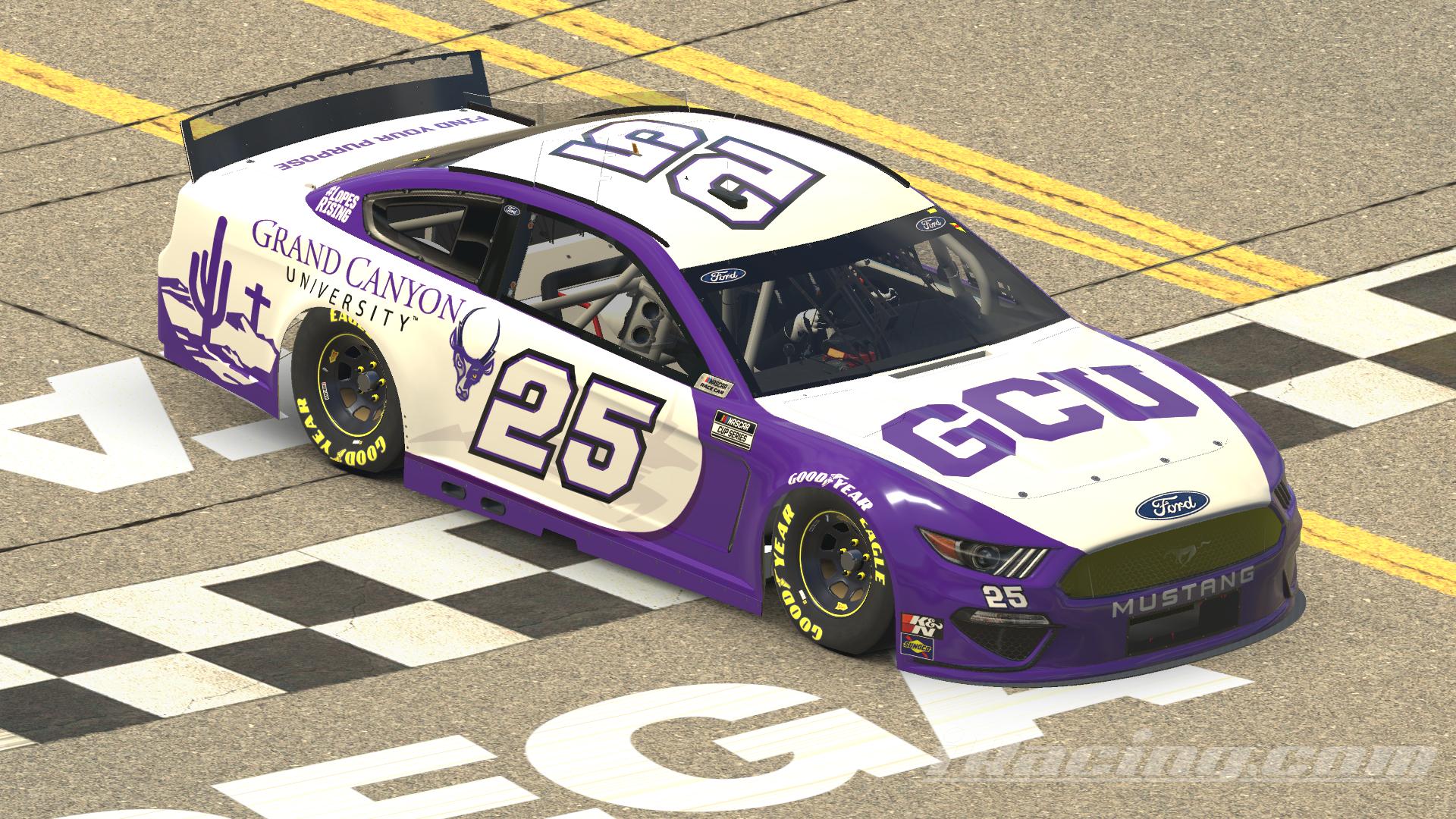 GCU Grand Canyon University College Ford Mustang (Custom #25) by Kooper ...