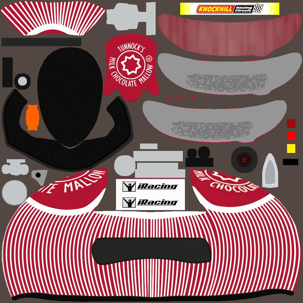 Tunnocks Helmet by Garry Mitchell - Trading Paints