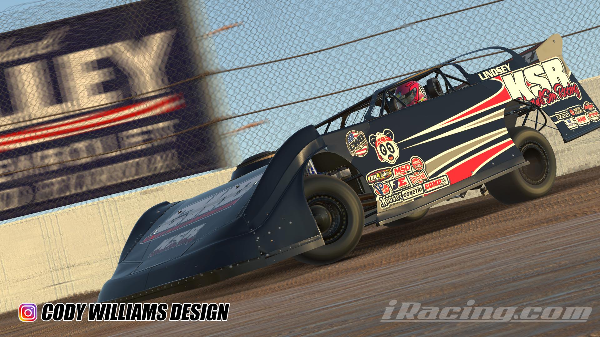 Kyle Lindsey Dirt Late Model! by Cody G Williams - Trading Paints