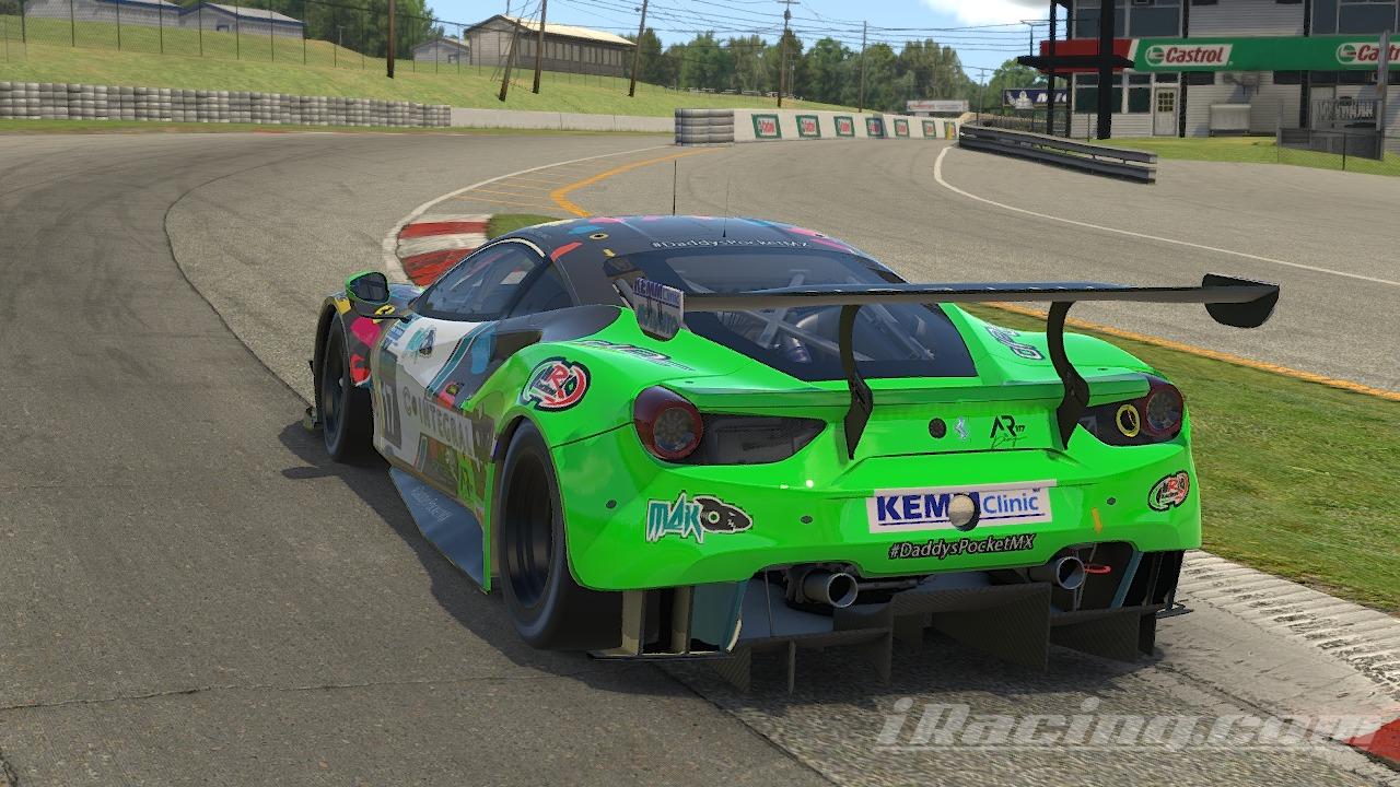 Ferrari 488 GTE noti Diego Polanco by Arturo Romero - Trading Paints