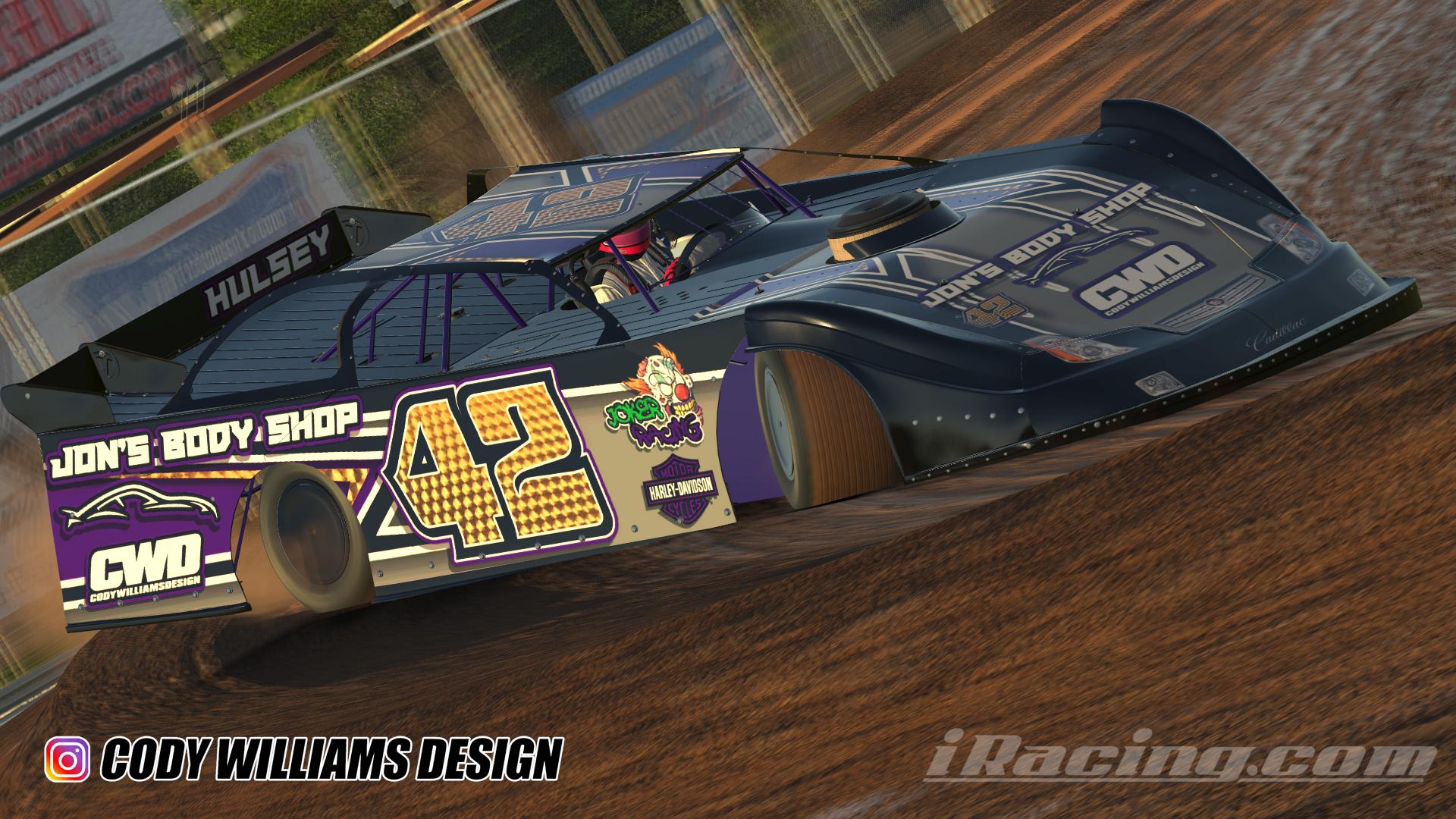 Brayden Hulsey Dirt Late Model! by Cody G Williams - Trading Paints