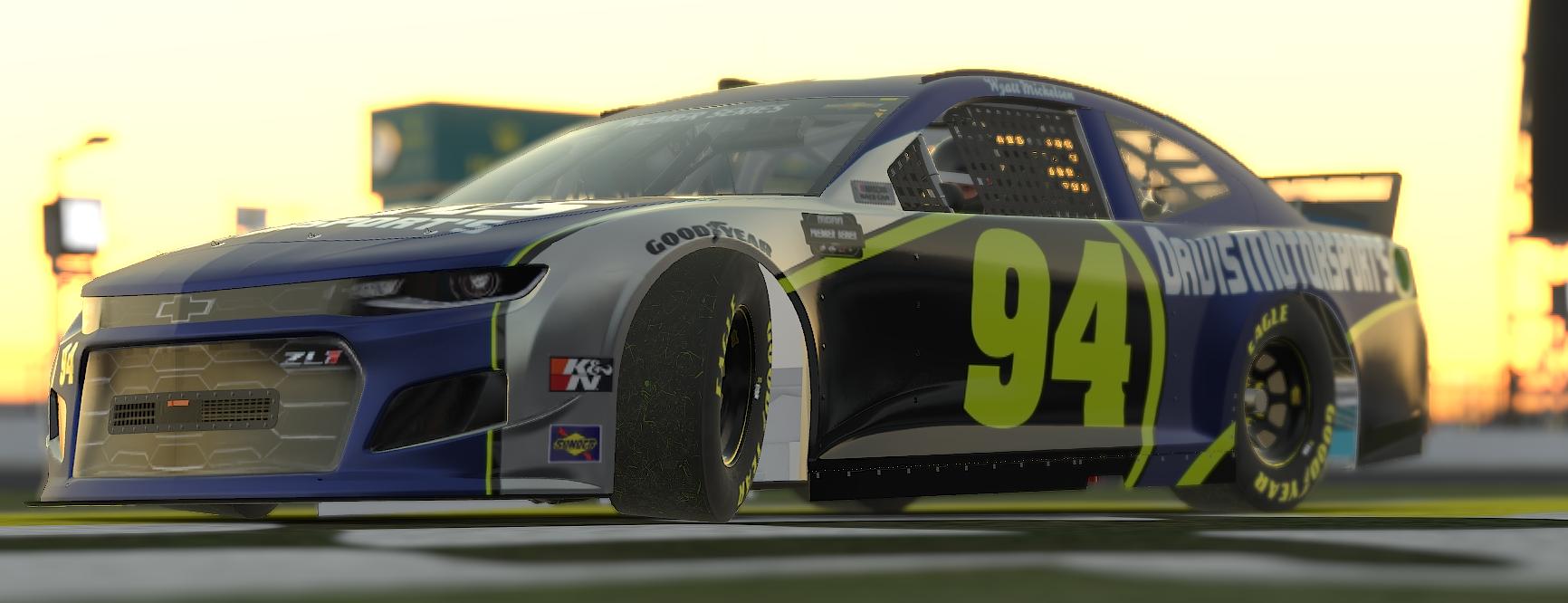 Wyatt Mickelsen Throwback Cup Camaro by Steven Ayers Jr - Trading Paints