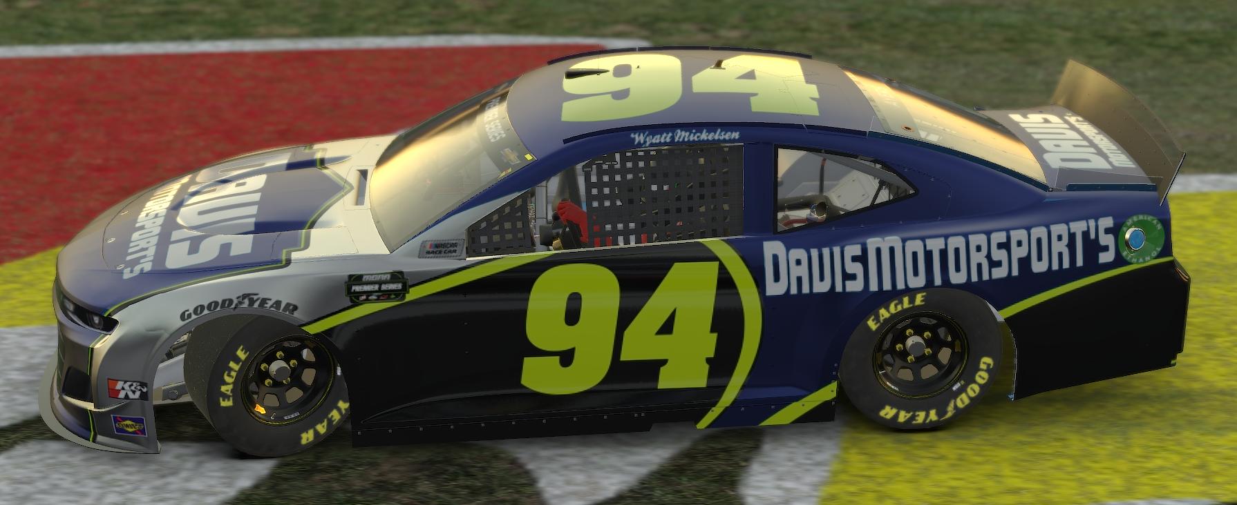 Wyatt Mickelsen Throwback Cup Camaro by Steven Ayers Jr - Trading Paints