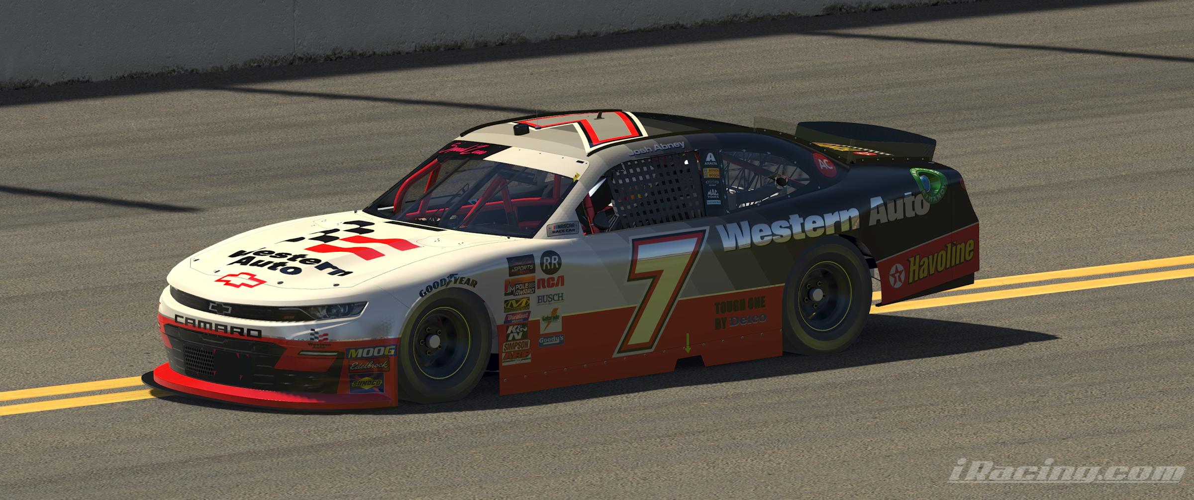 Darrell Waltrip Throwback (Josh Abney) - Western Auto Chevrolet by ...