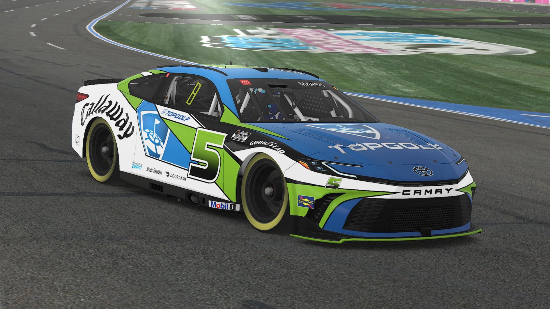 Topgolf/Callaway- Blue (Fantasy Scheme) by Brett A Gardner - Trading Paints