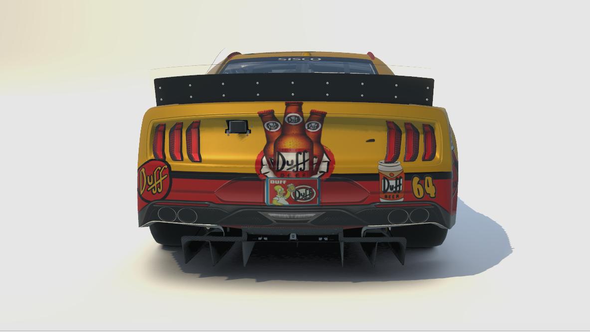 Duff Beer Ford Mustang Next Gen by Joe Sisco - Trading Paints