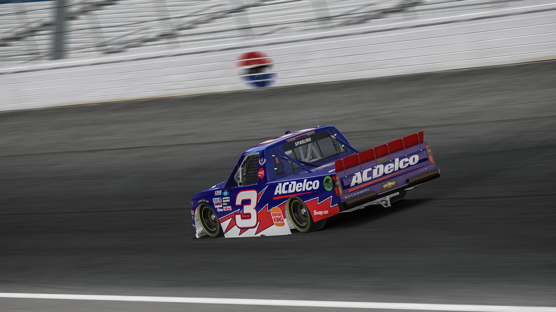 AC Delco Retro Silverado Custom Number 3 by Blaine Sparling - Trading ...